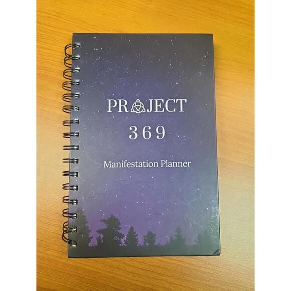 Other | Project 369 Manifestation Planner Spiralbound David Kasneci ...